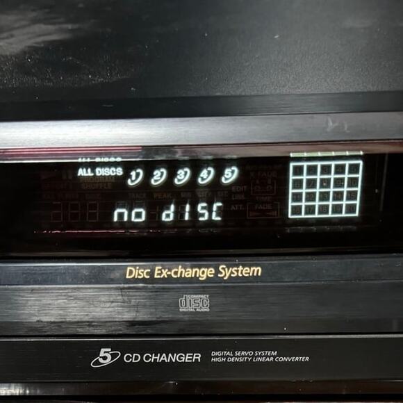 Sony | Other | Sony 5disc Cd Player Carousel Changer Cdpce35 Working | Poshmark